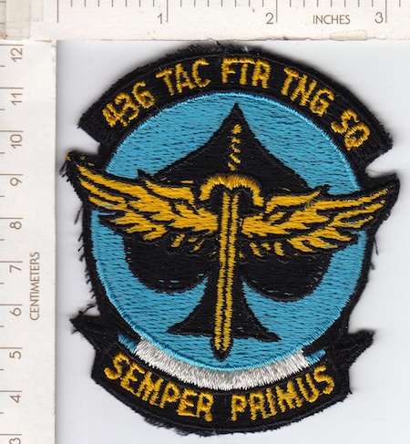 436th TAC FTR TNG SQ SEMPER PRIMUS ce ns $6.00