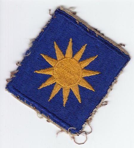 40th Infantry Div ce rfu WW2 $5.00