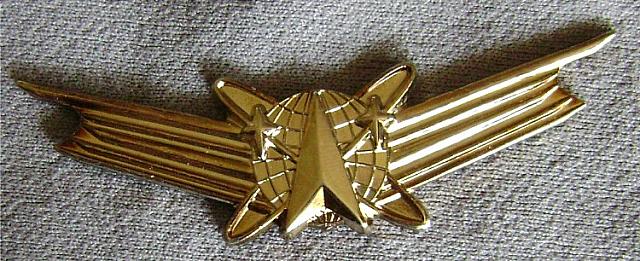 USAF Space Operations Badge bfcb $10.00