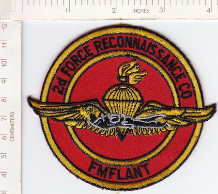 USMC 2nd Force Recon Co. FMFLANT. ce ns $4.25