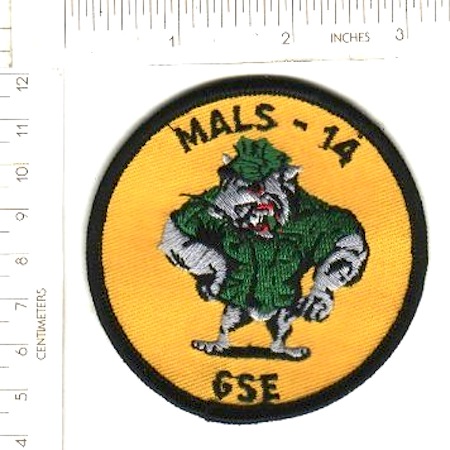MALS-14 Marine Aviation Logistics Sq ns me $3.00