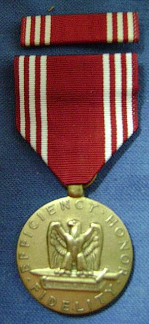 Army Good Conduct Medal + ribbon box pb $10.00
